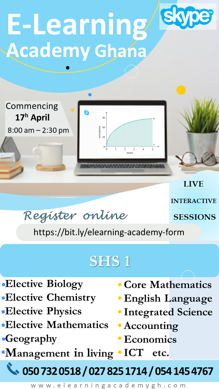 Form 1 Exams – e-Learning Academy Ghana